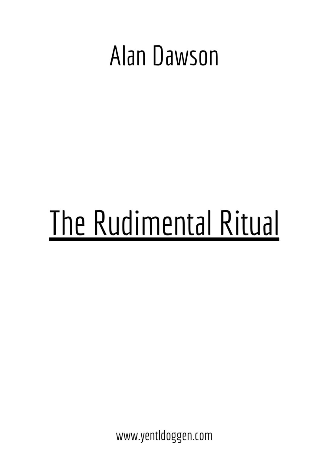 The Rudimental Ritual - Free PDF Download - Alan Dawson